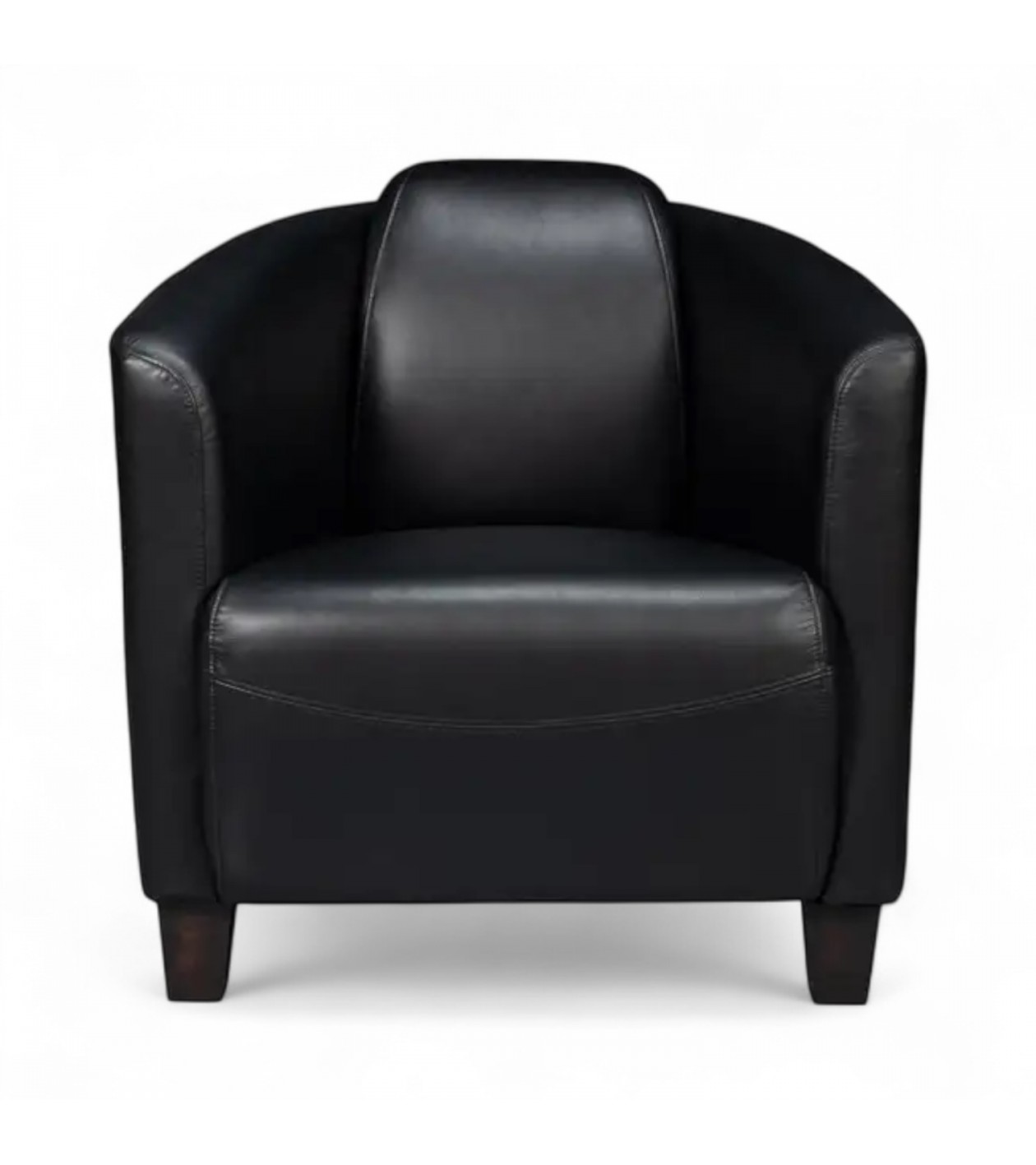 Fauteuil Club Noir