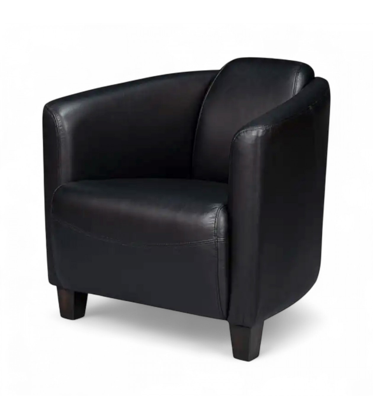 Fauteuil Club Noir